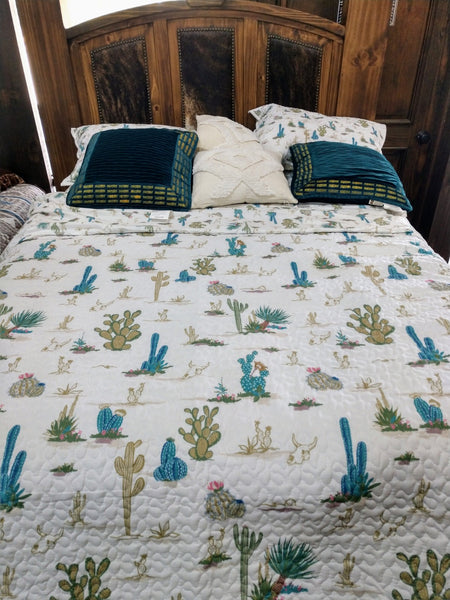 Saguaro Cactus Quilt Set – Rnd Rustics
