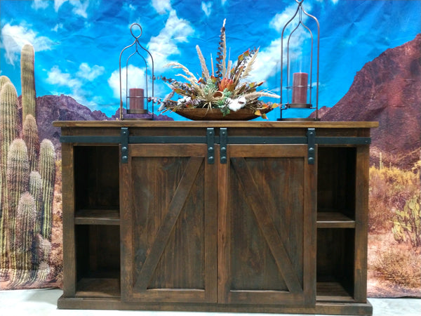 Rustic TV Stand – Rnd Rustics